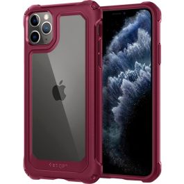 Spigen iPhone 11 Pro Gauntlet Case Iron Red Clear