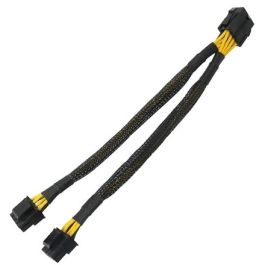 CPU (EPS12V) 8 Pin Female to Dual 8 Pin CPU(EPS12V) (4+4) Male Power ...