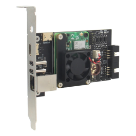Geekworm X650 Open-source KVM Over IP Kit for Raspberry Pi Compute Module 4 (CM4) PCIe Version
